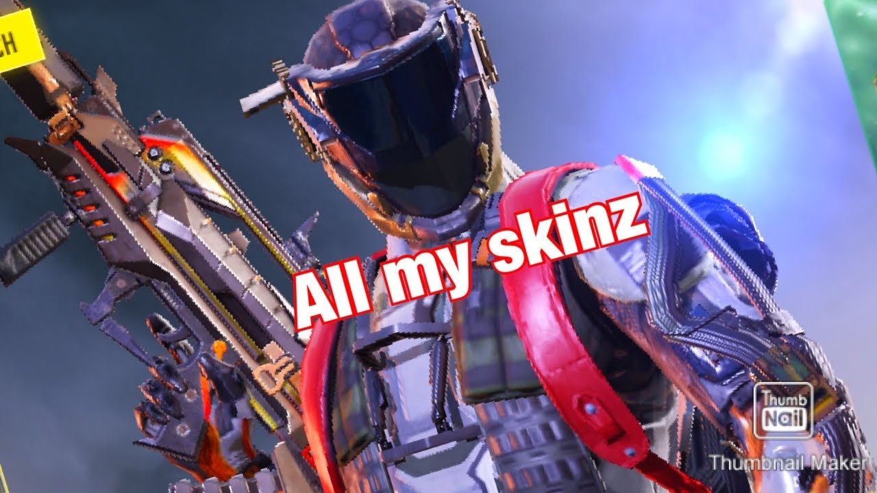 MY ENTIRE SKIN COLLECTION CODM 🏼 - YouTube
