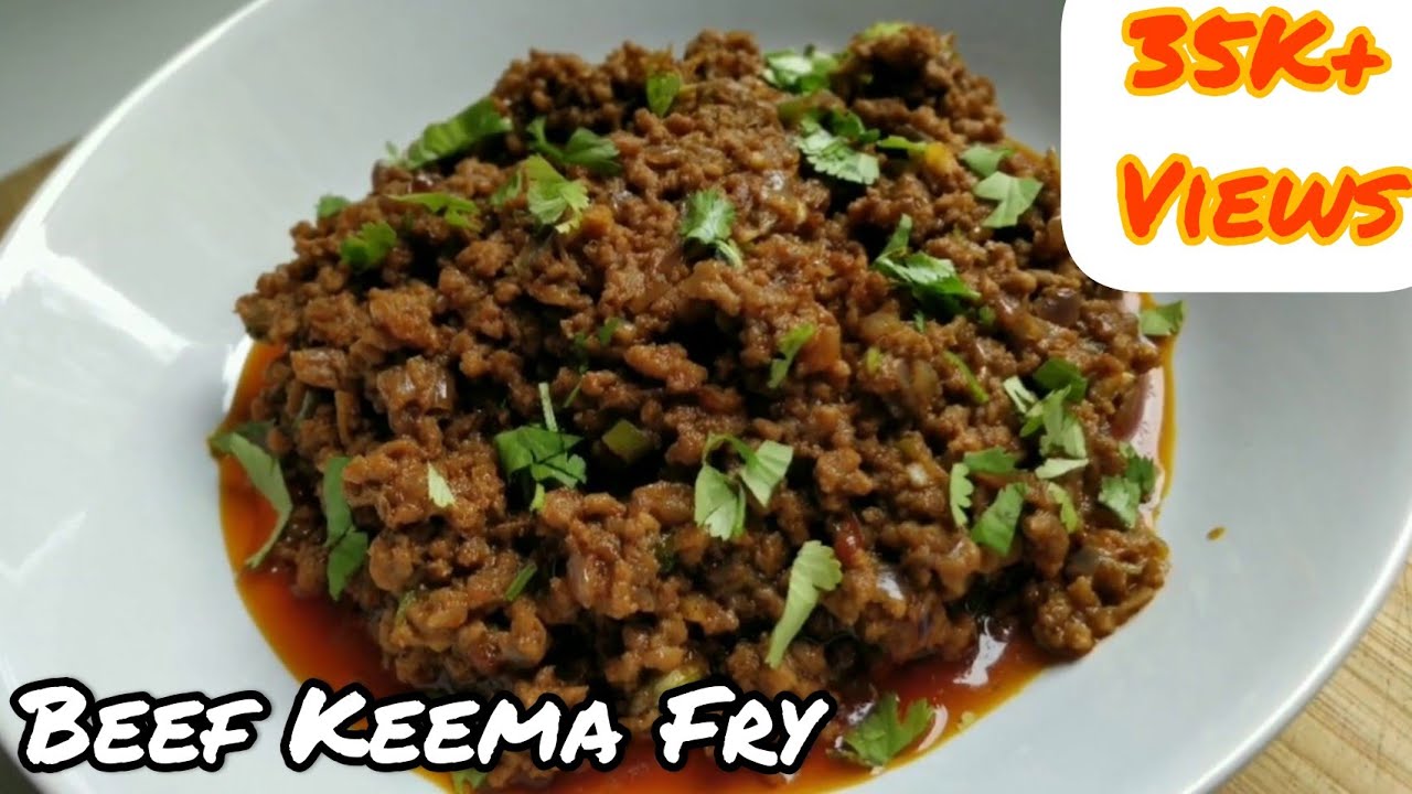 ബീഫ് കീമ ഫ്രൈ l Beef Keema Fry l How To Make Beef Keema At Home l In ...