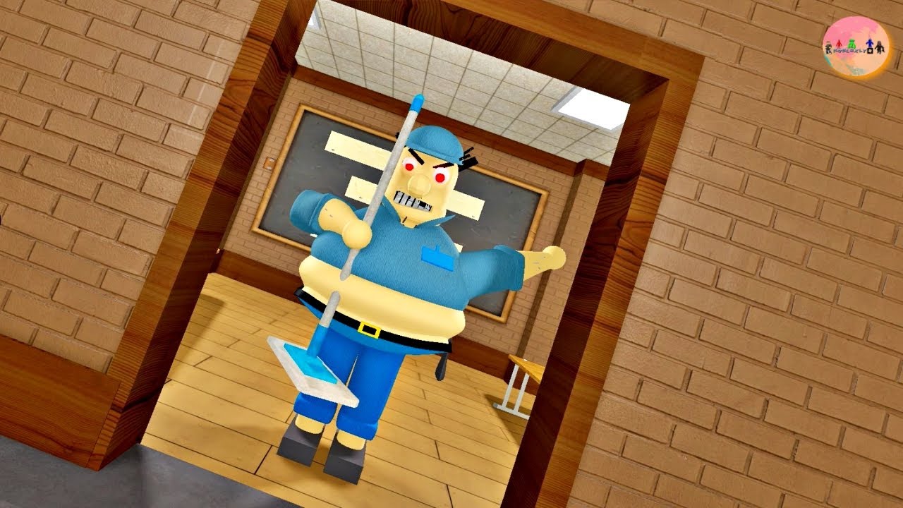 Escape Evil Janitor Obby (First Person Obby!) FULL GAMEPLAY NEW ROBLOX ...