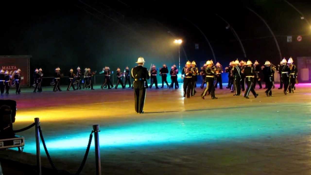 Malta Police Band - Malta Military Tattoo 2012 - part 2 - YouTube
