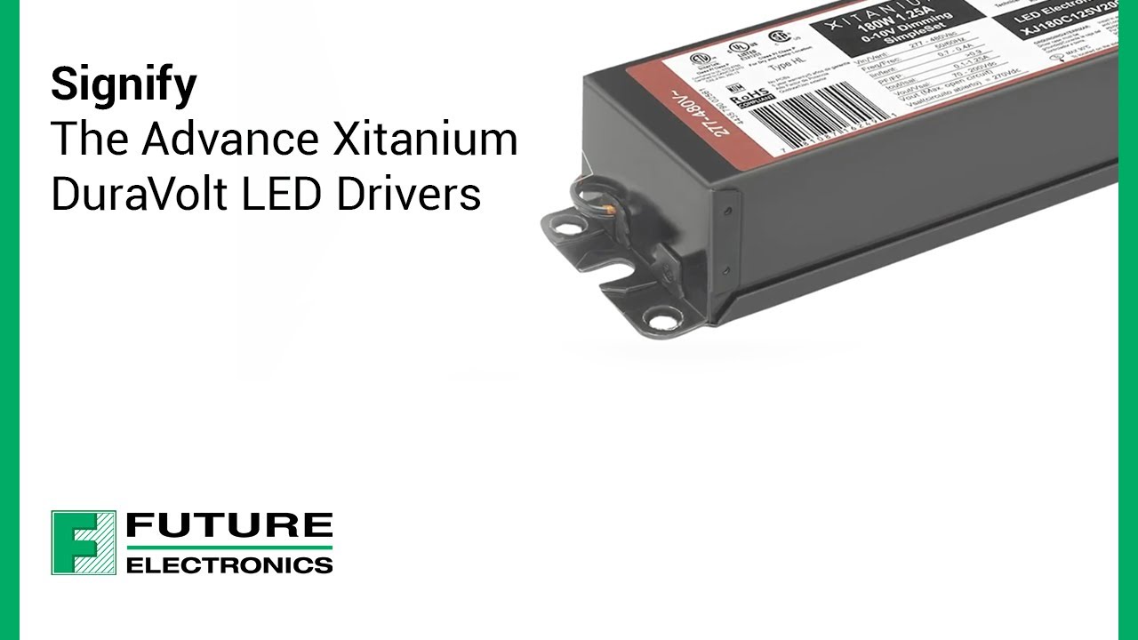 Signify: The Advance Xitanium DuraVolt LED Drivers - YouTube