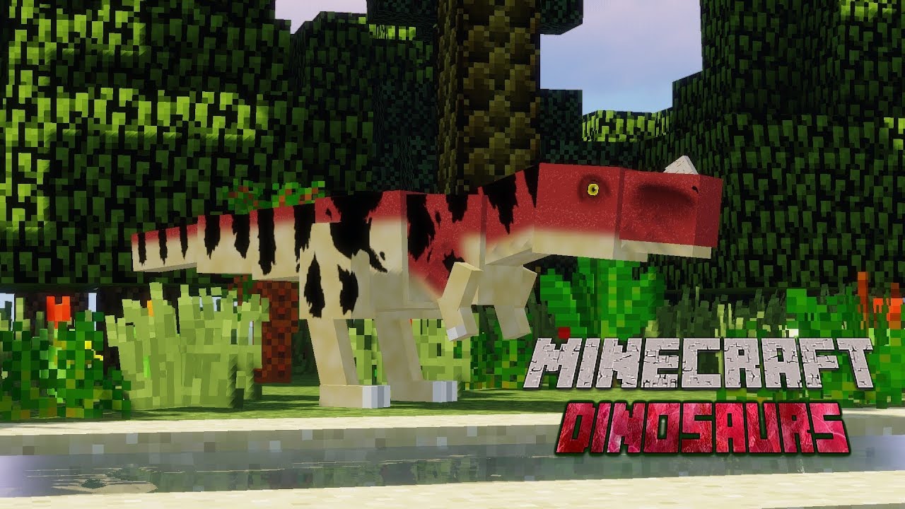 Ceratosaurus Fallen Kingdom Texture- Minecraft Dinosaurs - YouTube