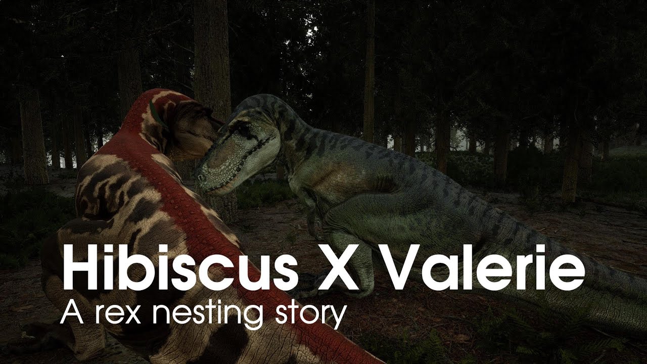 Path of titans | Hibiscus X Valarie | A rex nesting story - YouTube