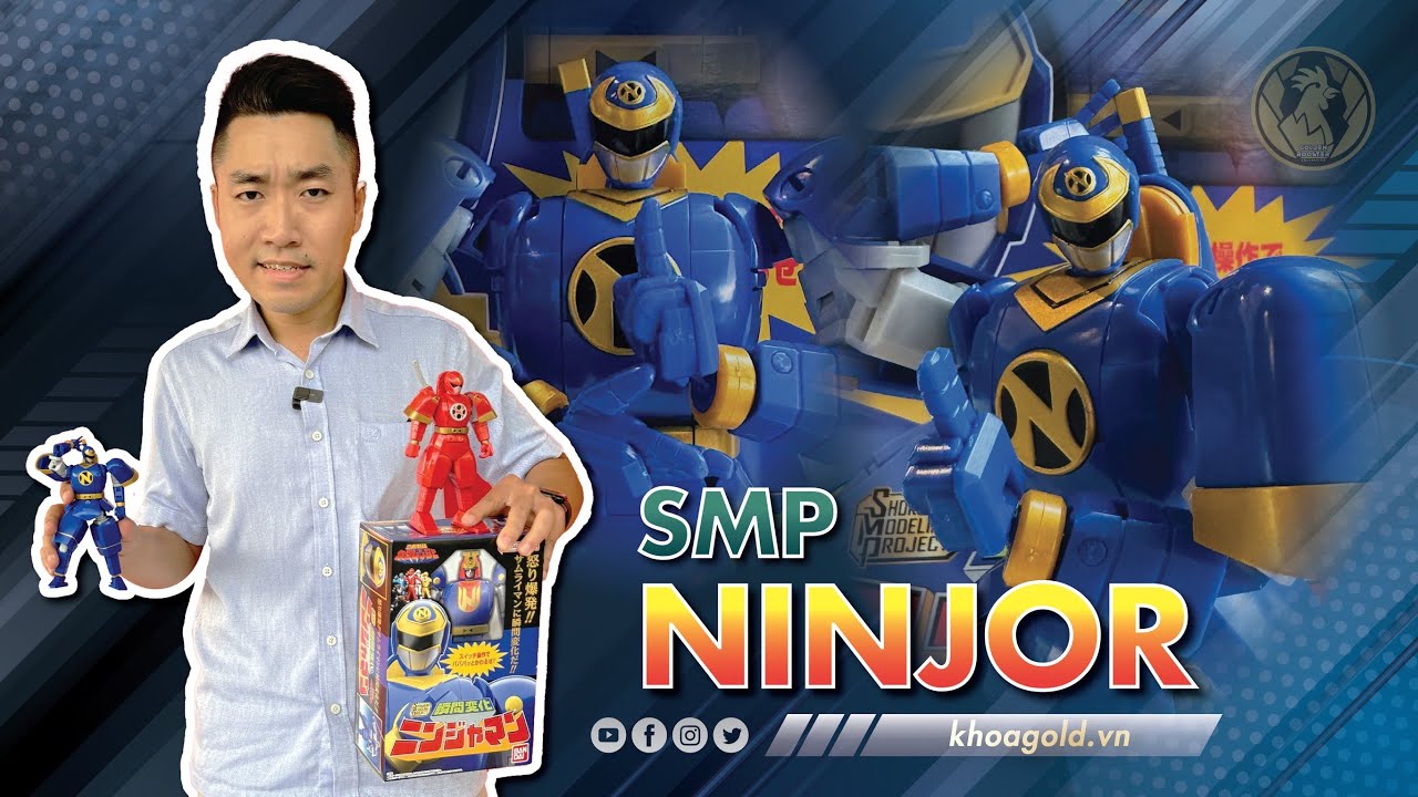 Review Ninjaman SMP - Power Ranger Mighty Morphin Ninjor Mini #khoagold ...