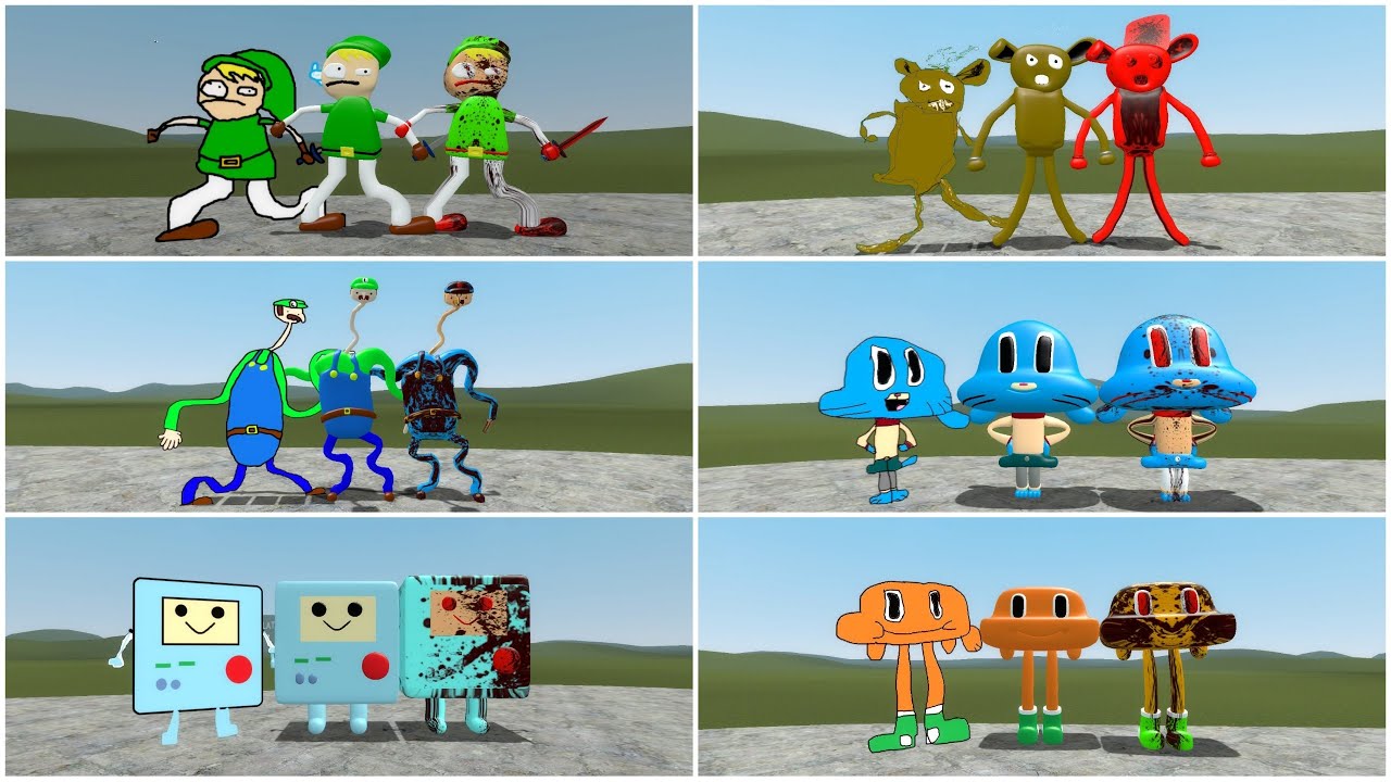 All 3D SANIC CLONES MEMES NEW UPDATE VS. 2D SANIC CLONES MEMES in Garry ...