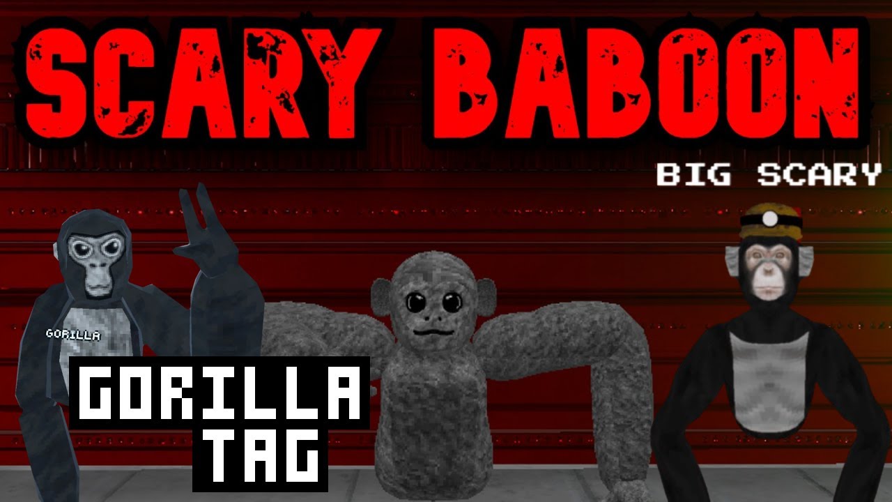 Playing gorilla tag, big scary and scary baboon LIVE with viewers - YouTube