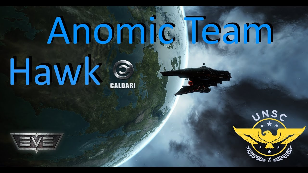 EVE Online: Anomic Team - Hawk / Burners - YouTube