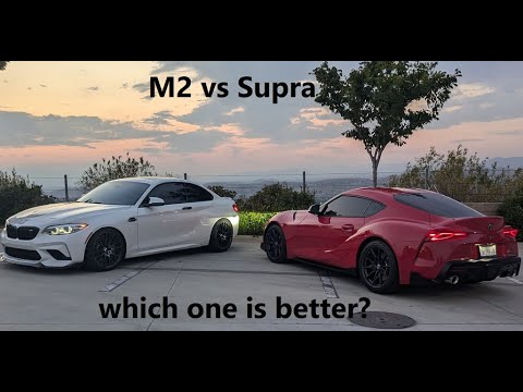 Supra vs M2 Competition (Not Really a Comparison) - YouTube