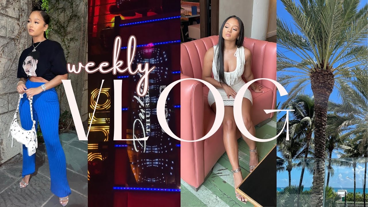 VLOG 10: SO MUCH PARTYING + OFFICE MAKEOVER + MIAMI TRIP - YouTube