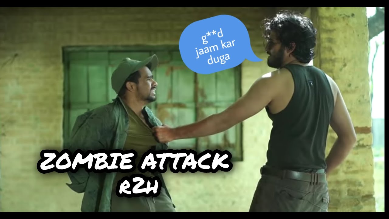 Zombie attack || Nazim became angry || r2h || round 2 hell ...