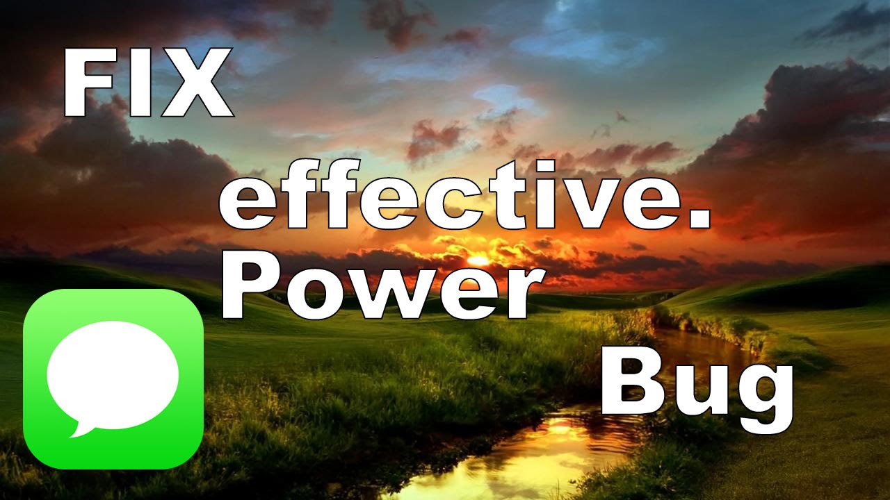 How to Fix effective Power Bug Glitch on Your iPhone iPad or iPod Touch ...