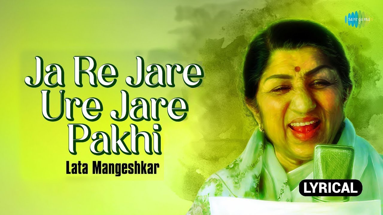 Ja Re Jare Ure Jare Pakhi with lyrics | Lata | Four Square Hits Bengali ...