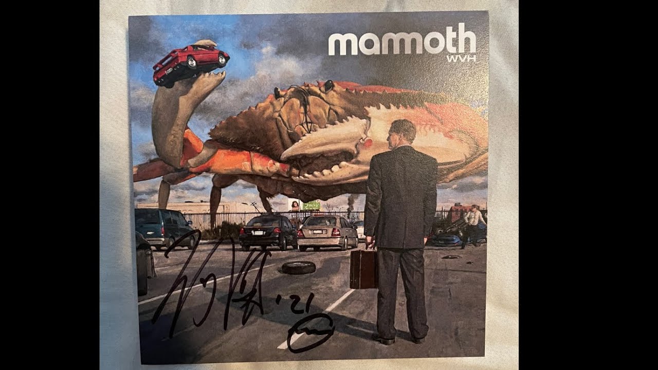 Mammoth WVH Autographed CD Unboxing & Review! (Wolfgang Van Halen Album ...