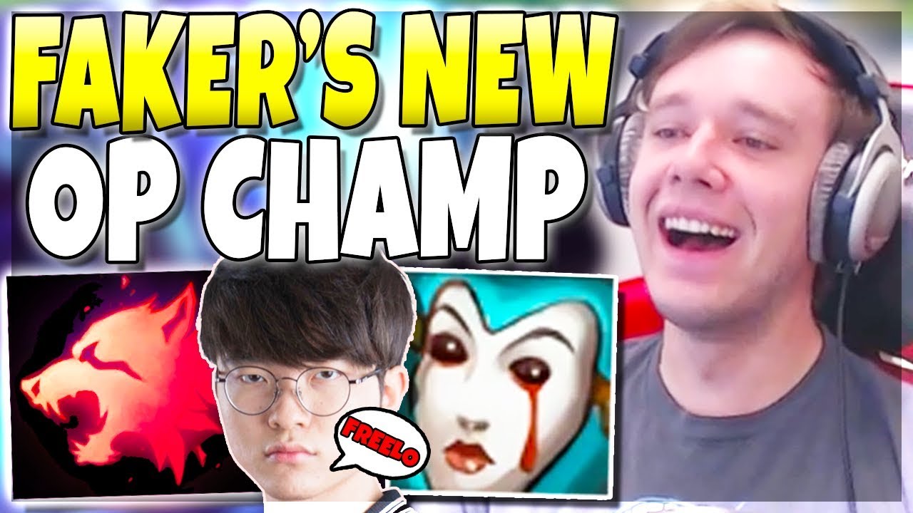 So FAKER has a strange new champion pick (NEW OP?) - Journey To ...