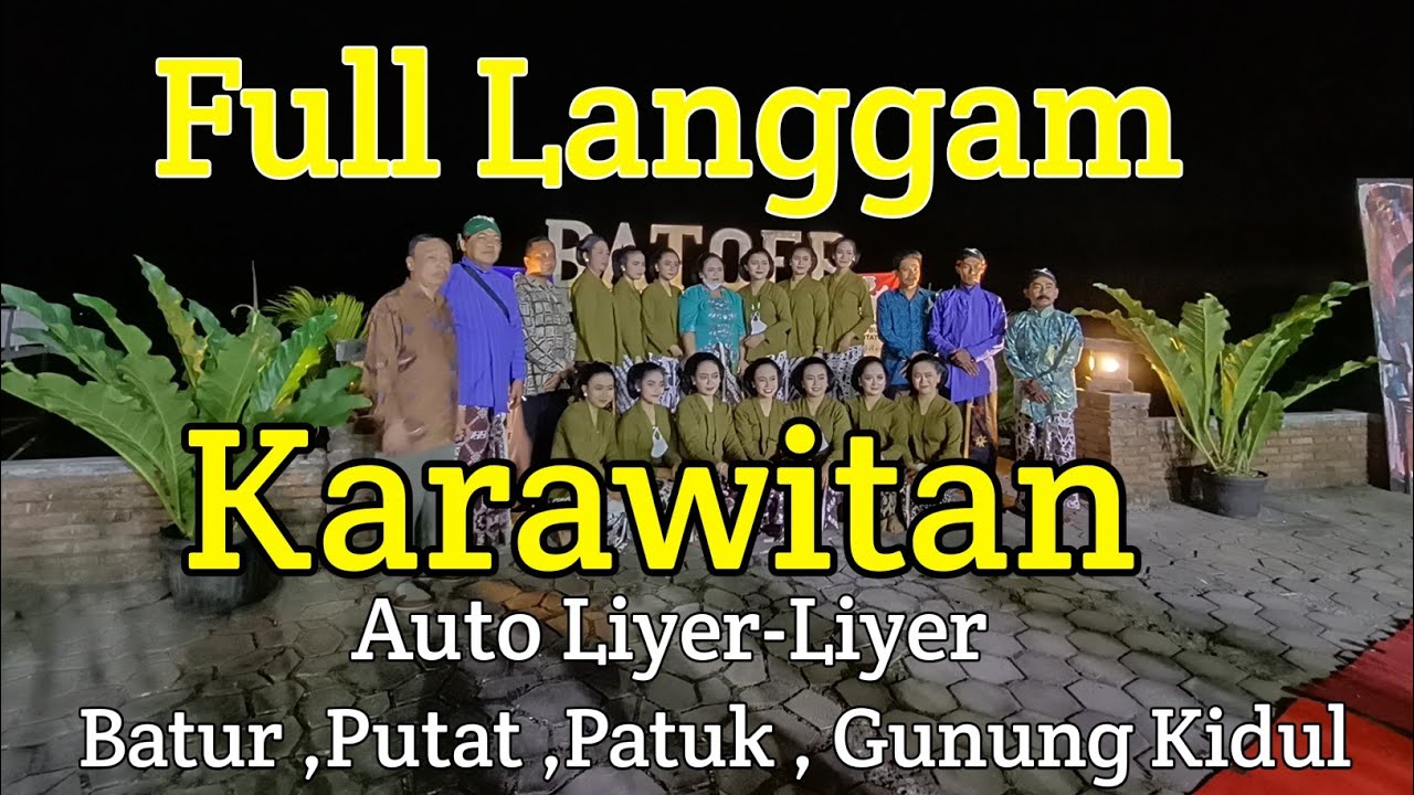 karawitan Putat Patuk Gunung kidul - YouTube