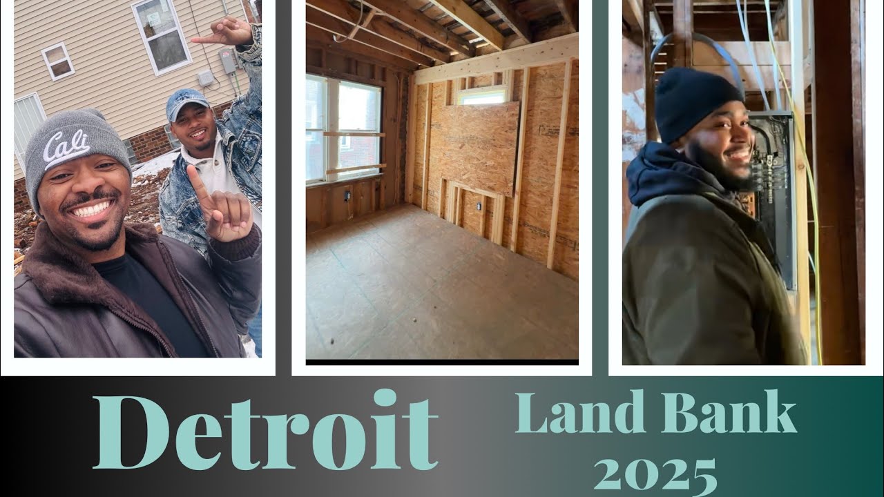 Investor Walkthrough on Detroit Land Bank Auction Property Pt. 1 - YouTube