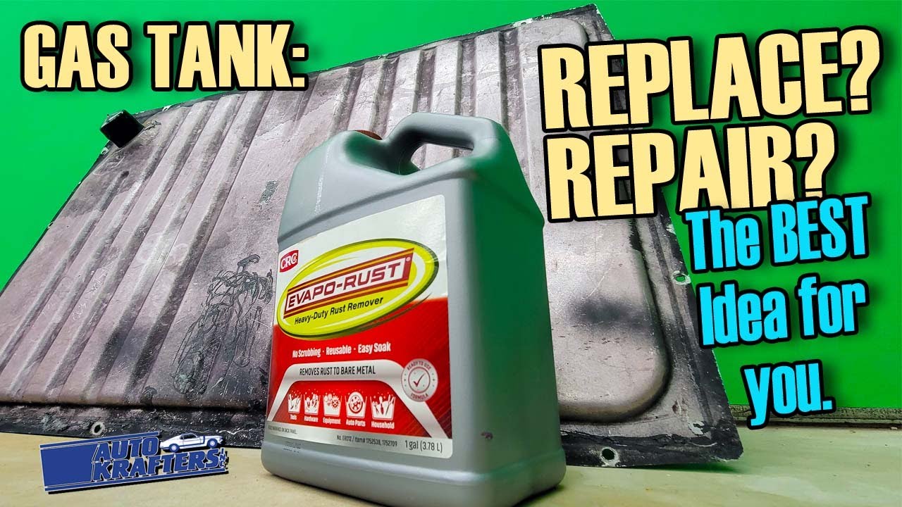 What to do With Rusty Gas Tank - YouTube