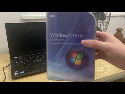 Installing Windows Vienna from a Physical Copy! - YouTube