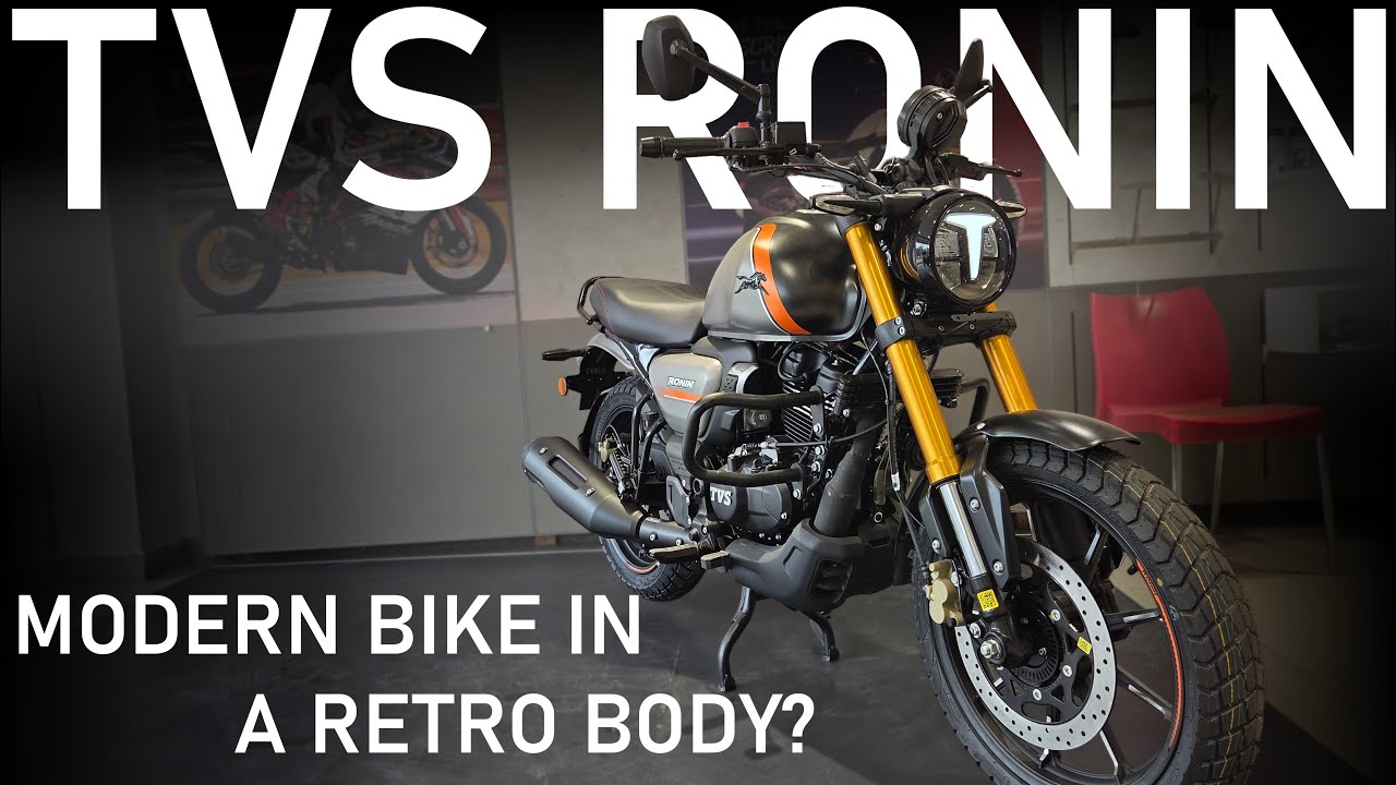TVS RONIN – MODERN BIKE IN A RETRO BODY? 🤔 | WALKAROUND REVIEW - YouTube