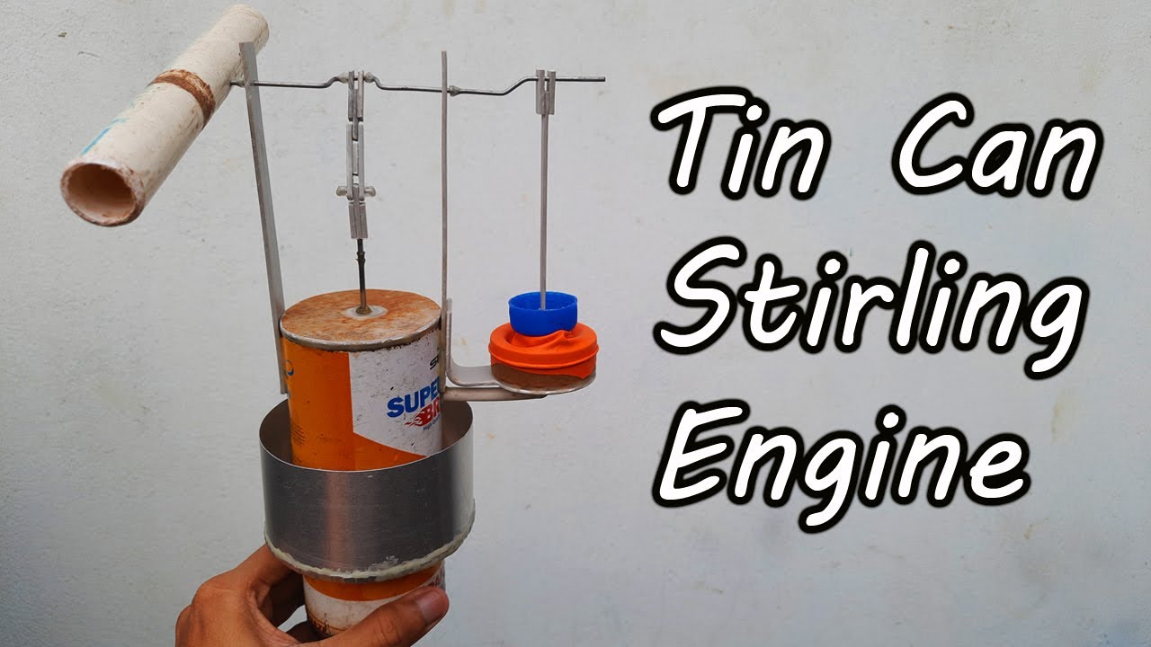 How to make a STIRLING Engine Diy project || हिंदी मै --- Its about ...