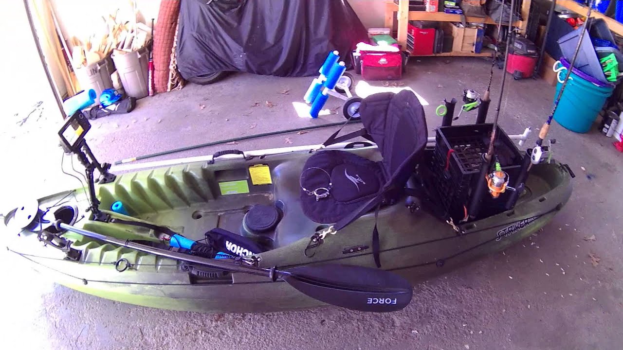 Perception Striker 11.5 Review, DIY Crate, DIY Stake Out Pole, DIY Cart ...