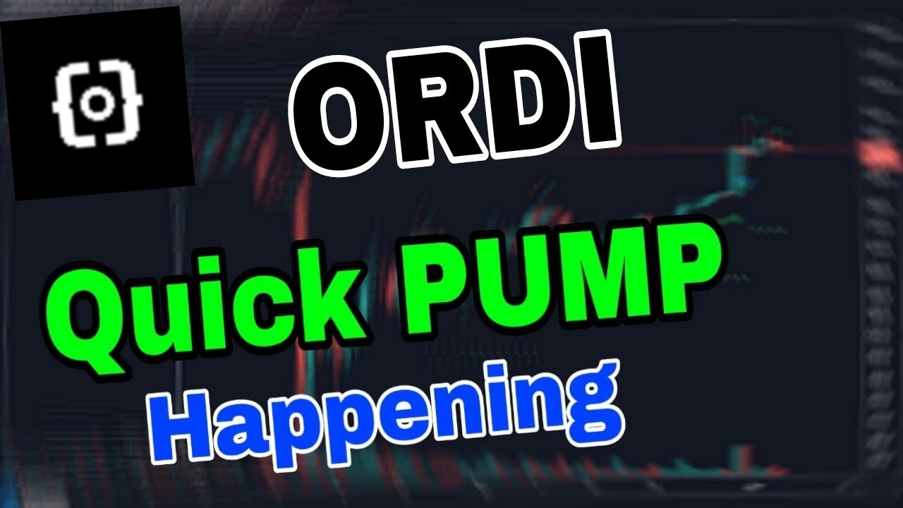 ORDI Coin Price Prediction Today! ORDI Coin Today News - YouTube