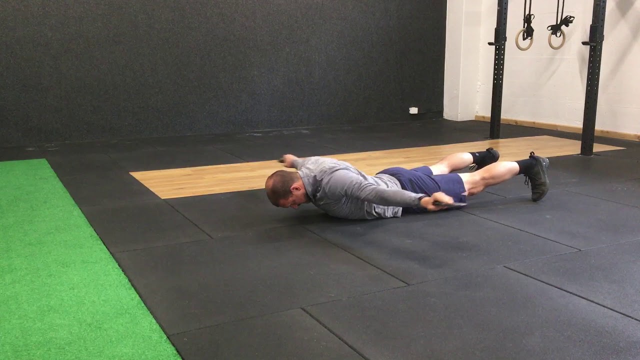 Prone Reverse Snow Angels - YouTube