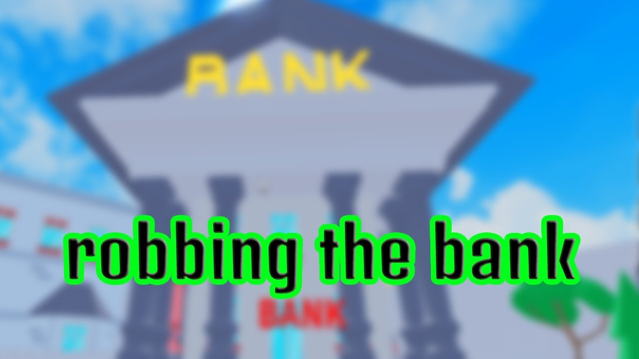 robbing the bank in robbery simulator - YouTube