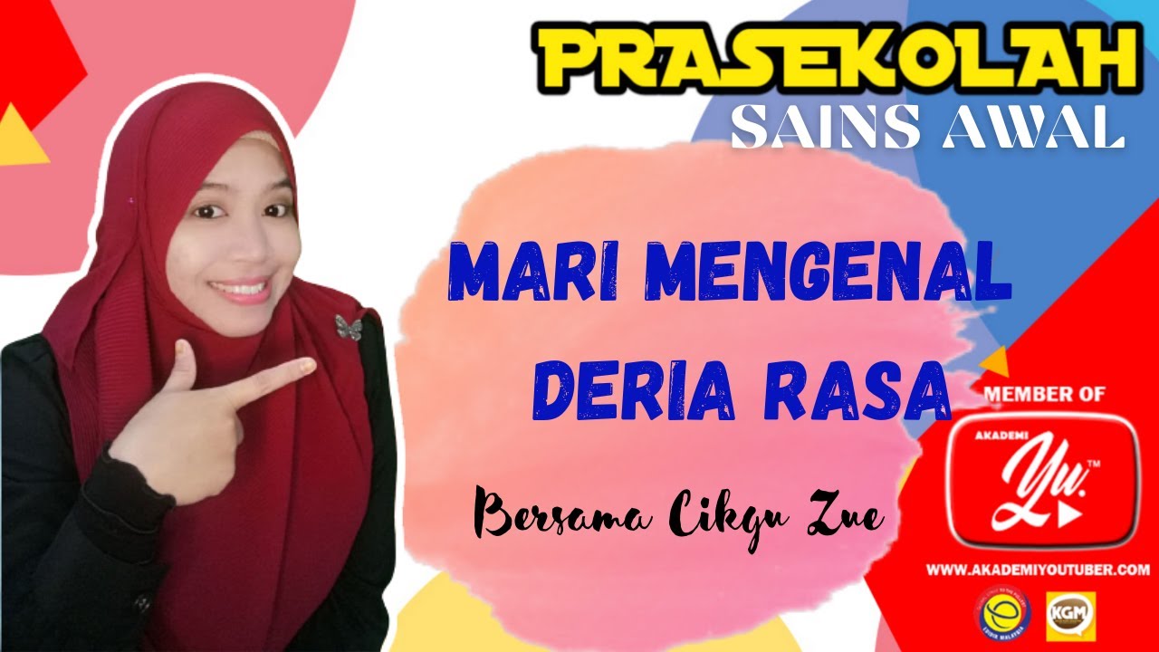 MARI MENGENAL DERIA RASA BERSAMA CIKGU ZUE | SA 2.1.1 #Prasekolah # ...