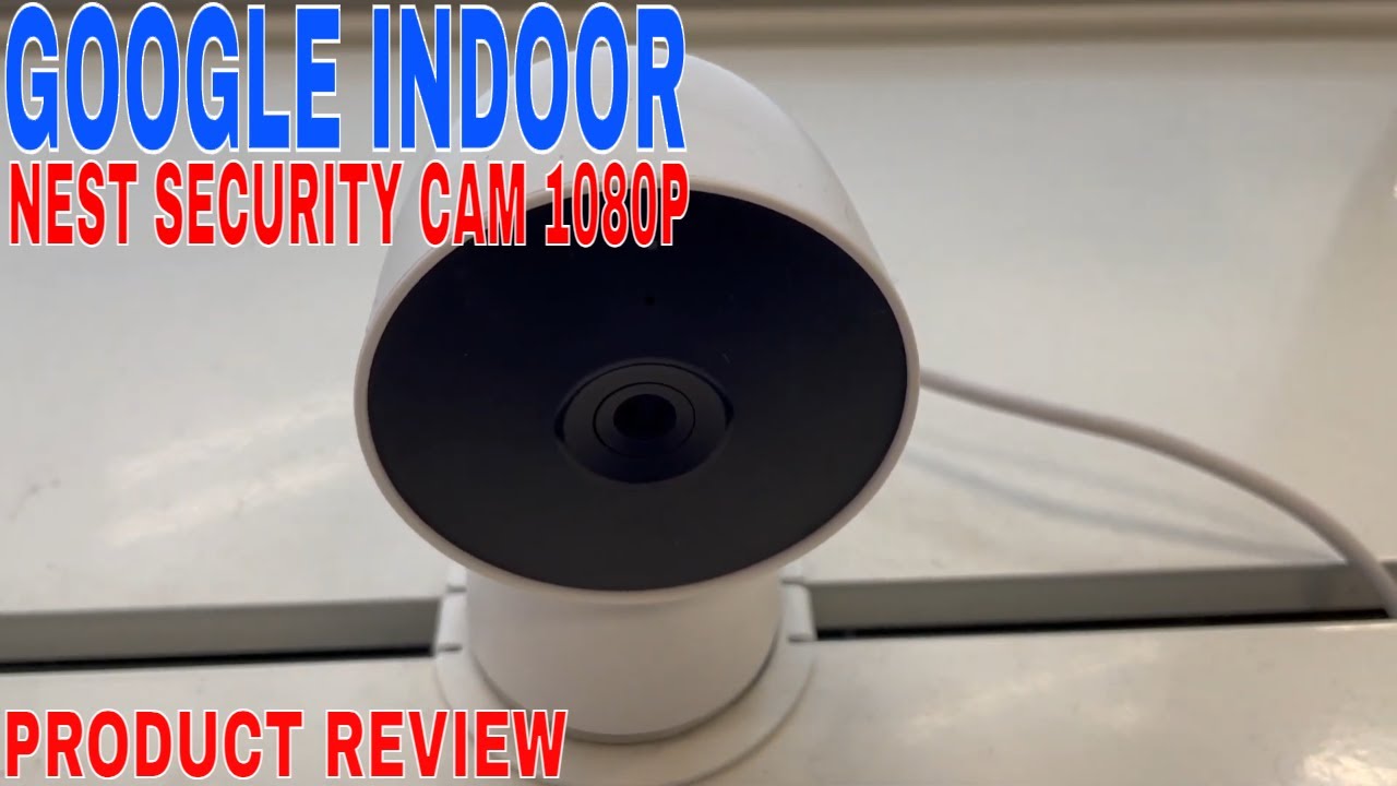 Google indoor Nest Security Cam 1080p (Wired) - 2nd Generation - Snow 🔴 ...