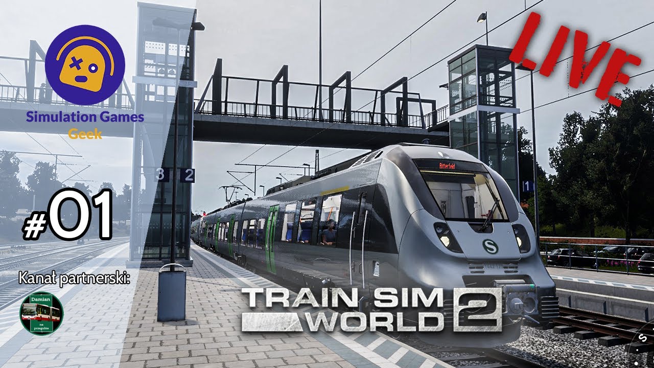 Train Sim World 2 | #01 | Rapid Transit - początki w TSW2 | 📢 LIVE ...