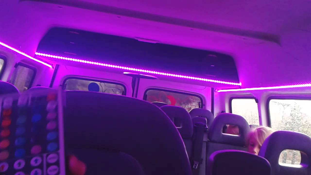 Ford transit party van! Jealous aren't you! - YouTube