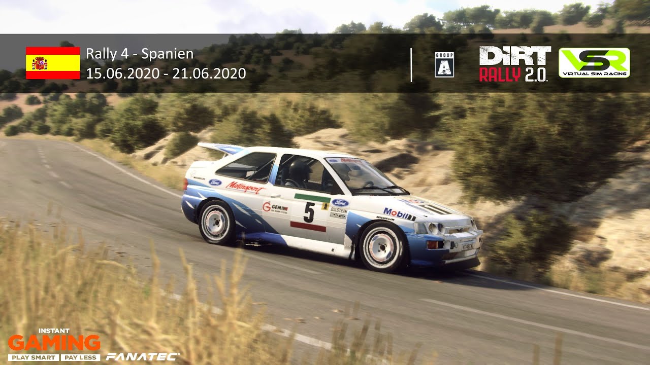 DiRT Rally 2.0 Group A Meisterschaft - Rally 4 Spanien - YouTube