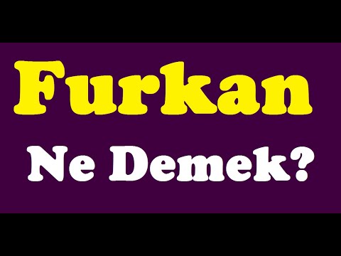 Furkan Ne Demek,furkan nedir,furkan isim anlamı