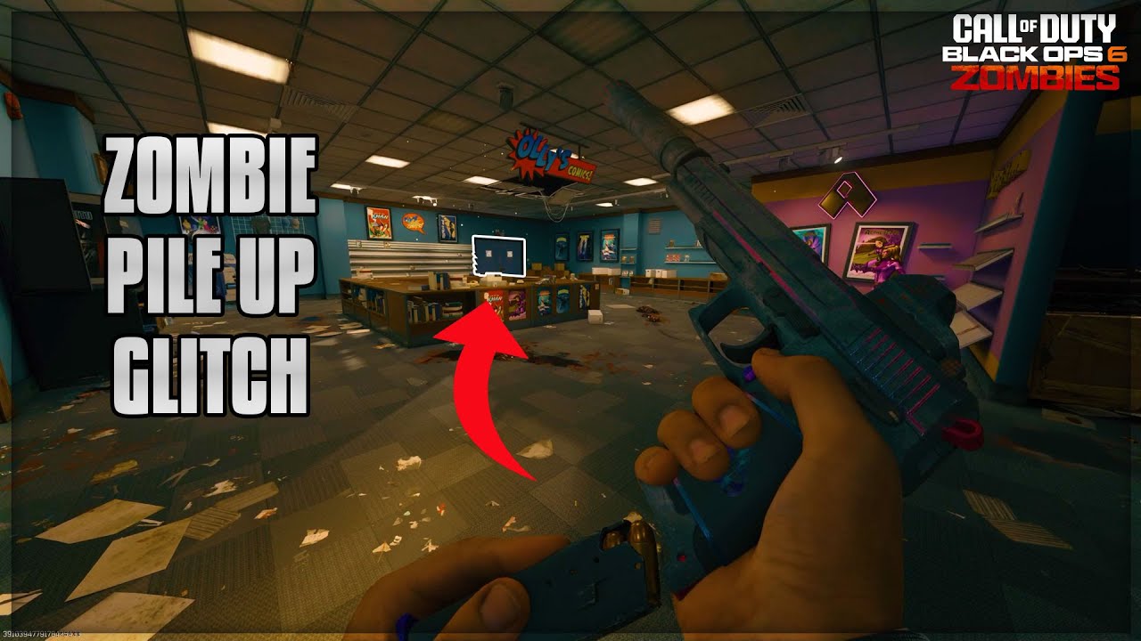 BO6 Zombie Glitch: NEW Liberty Falls Zombie Pile Up Glitch | Black Ops ...