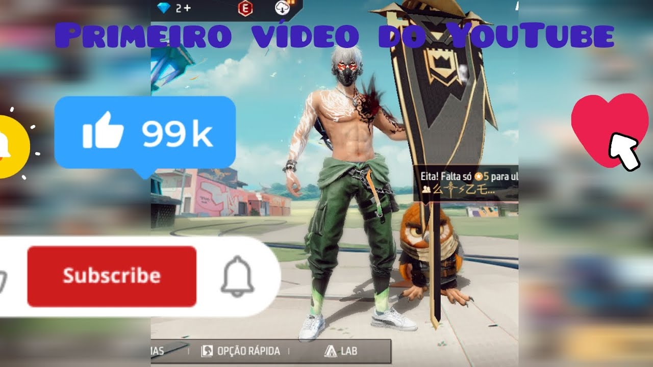 Primeiro vídeo de FF no canal - YouTube