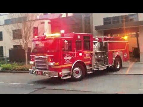 Seattle Fire Engine 17 Responding - YouTube