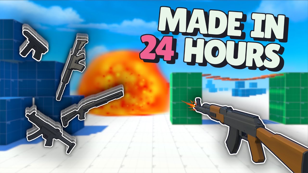 Making my First FPS Game in 24 Hours - YouTube