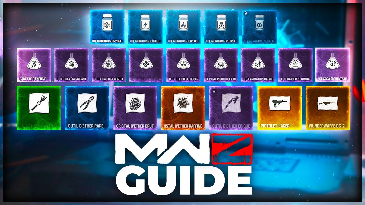 OBTENIR TOUS les SCHÉMAS de MWIII ZOMBIES 🧟‍♂️ (Où les trouver et ...