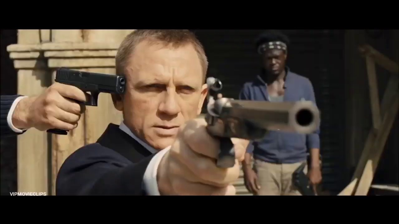 James Bond Scotch Glass Shooting Scene - SKYFALL (2012) MOVIECLIP ...