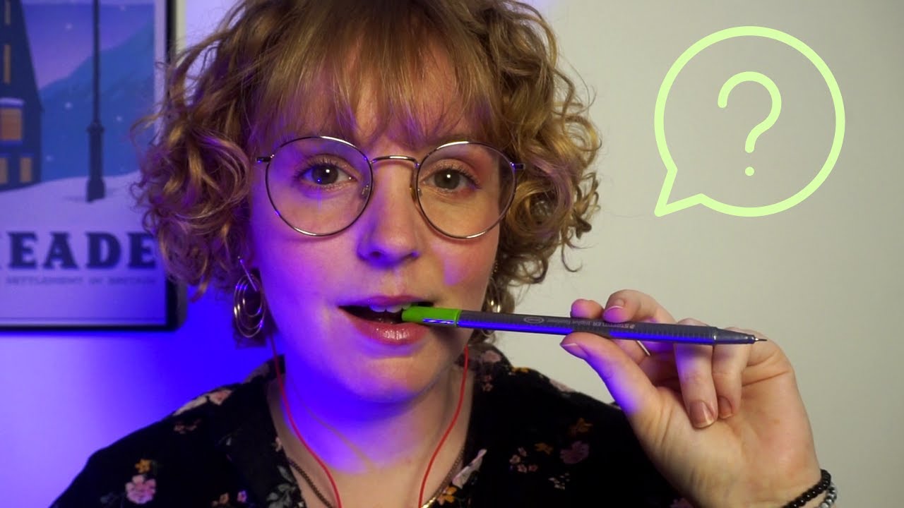 ASMR | Je te pose ces questions qu’on ne me pose pas (et j’y réponds ...