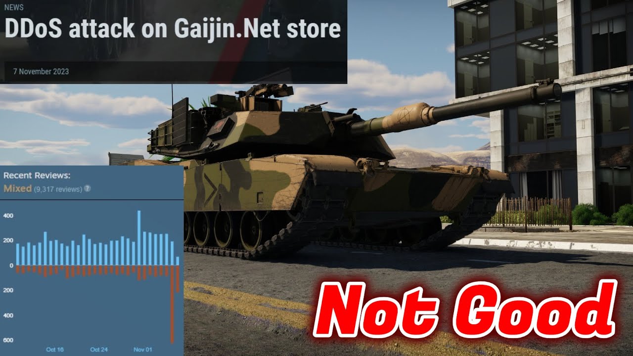 War Thunder Review Bombed and DDOS'd AGAIN! People Angry About the Pack Sale - YouTube