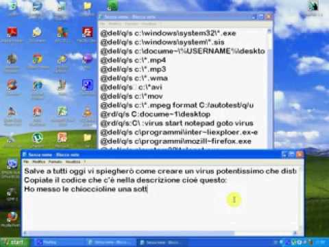 Come creare un virus potentissimo - YouTube