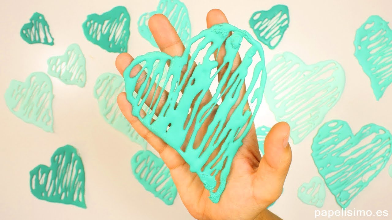 Cómo hacer figuras de silicona caliente - YouTube