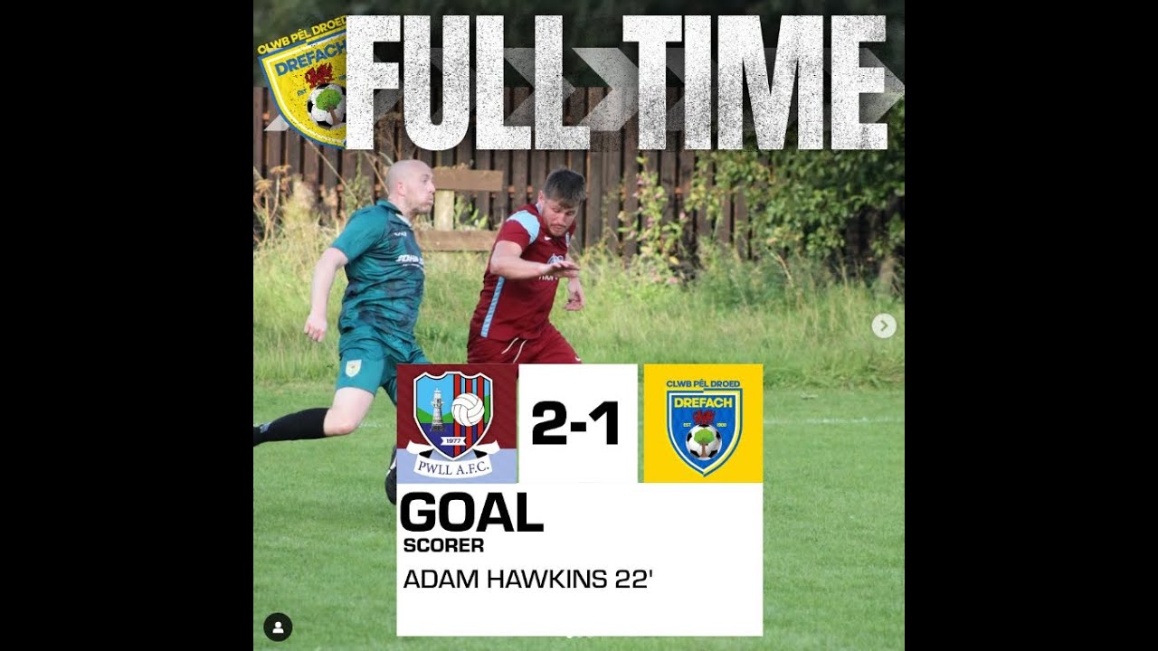 Pwll Athletic v Drefach First's - 27 Jan 2024 - YouTube
