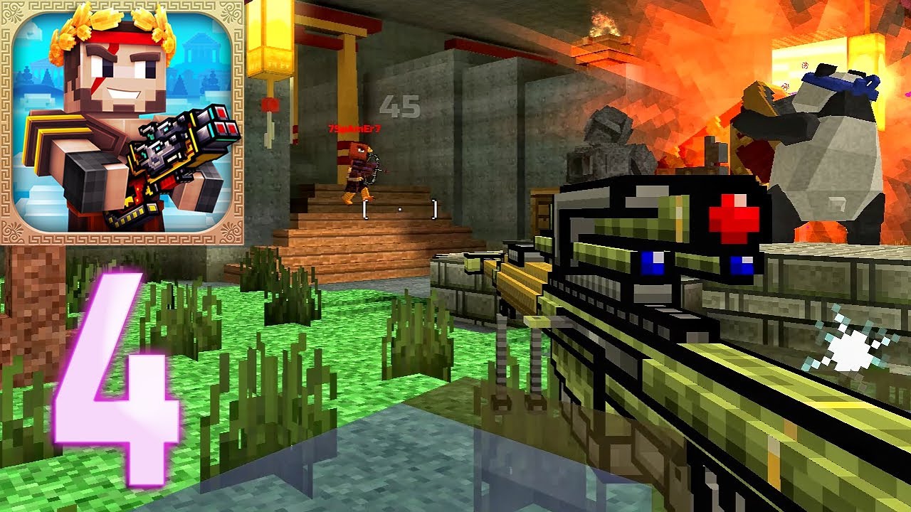 Pixel Gun 3D - Heavy Sniper Rifle + Level 6 (Gameplay Walkthrough Part ...