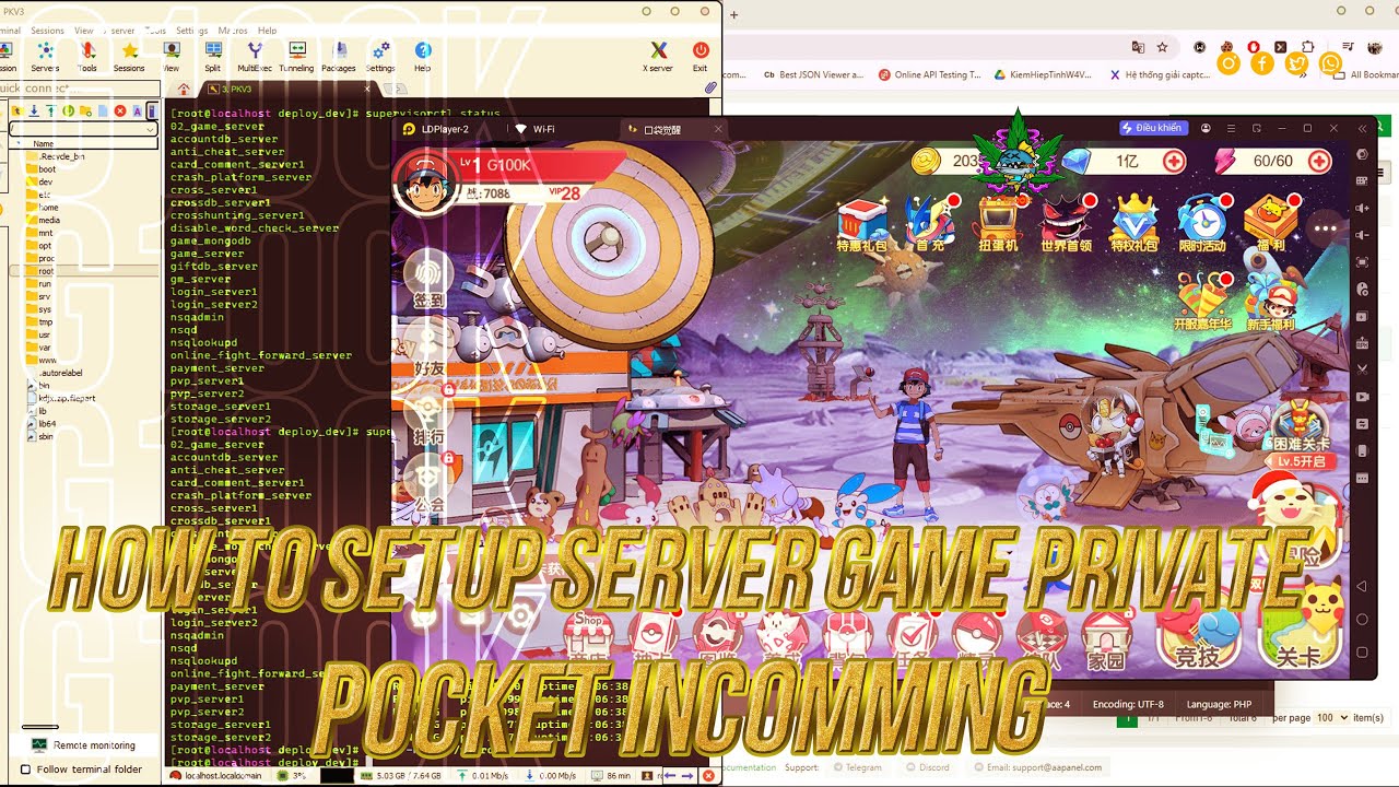 How To Setup Server Game Private Pocket Incoming | Centos - YouTube