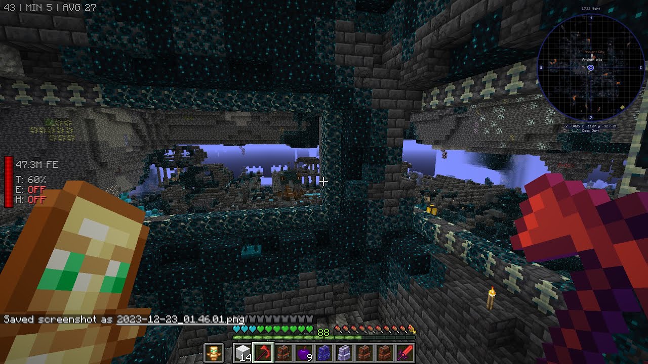 ATM9. All The Mods 9. Episode 43. Ancient City looking for All The ...