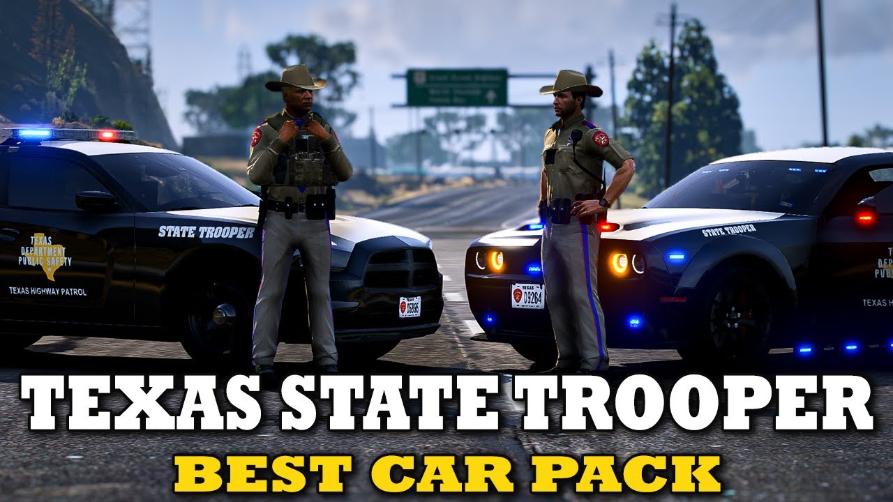Texas DPS Trooper GTA 5 LSPDFR - EPIC NEW Car Pack! - YouTube