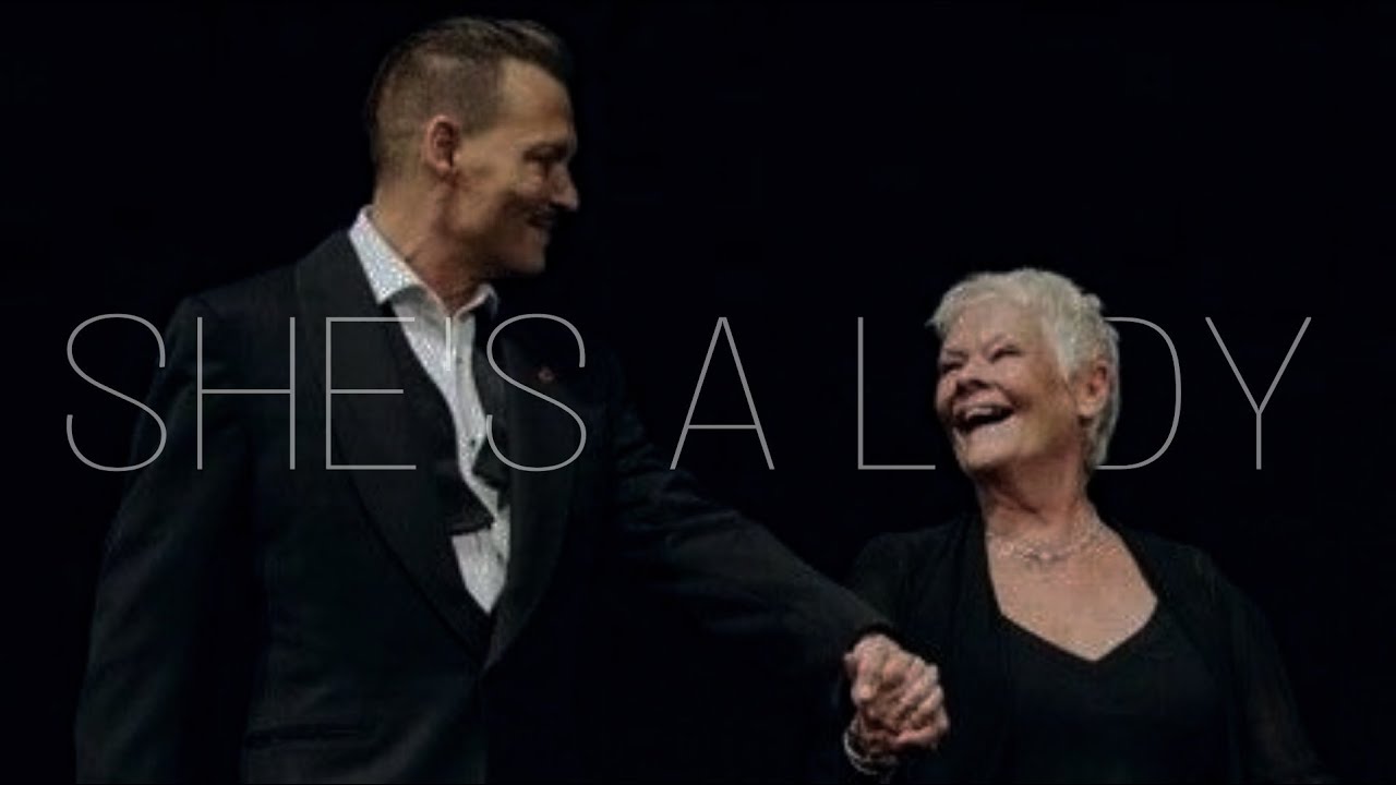 johnny depp + judi dench | she's a lady - YouTube